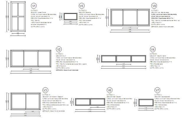 Security window plan layout file - Cadbull Security window plan layout file - Cadbull