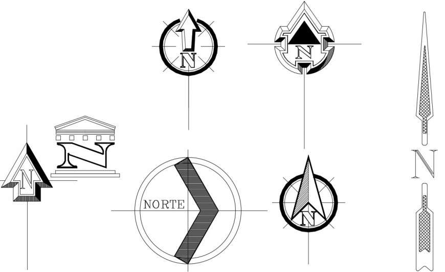 Direction arrow for logo and symbol of Auto cad dwg file - Cadbull Direction arrow for logo and symbol of Auto cad dwg file - Cadbull