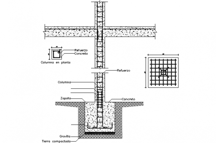 Column Foundation Structure Drawing Free Download Dwg Cadbull - Riset Column Foundation Structure Drawing Free Download Dwg Cadbull - Riset