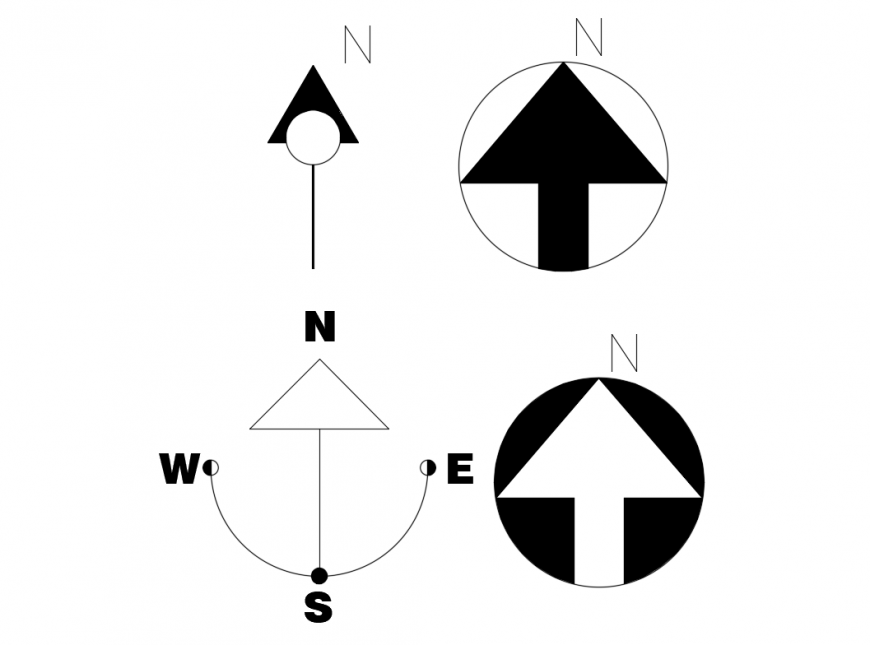 Direction arrow for logo and symbol of Auto cad dwg file - Cadbull Direction arrow for logo and symbol of Auto cad dwg file - Cadbull