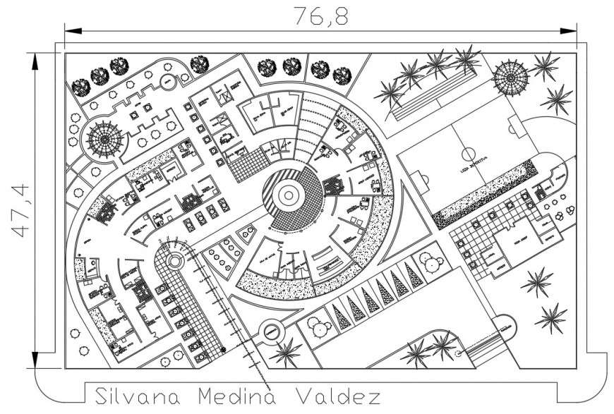 Government municipal office building general layout plan and floor plan ... Government municipal office building general layout plan and floor plan ...