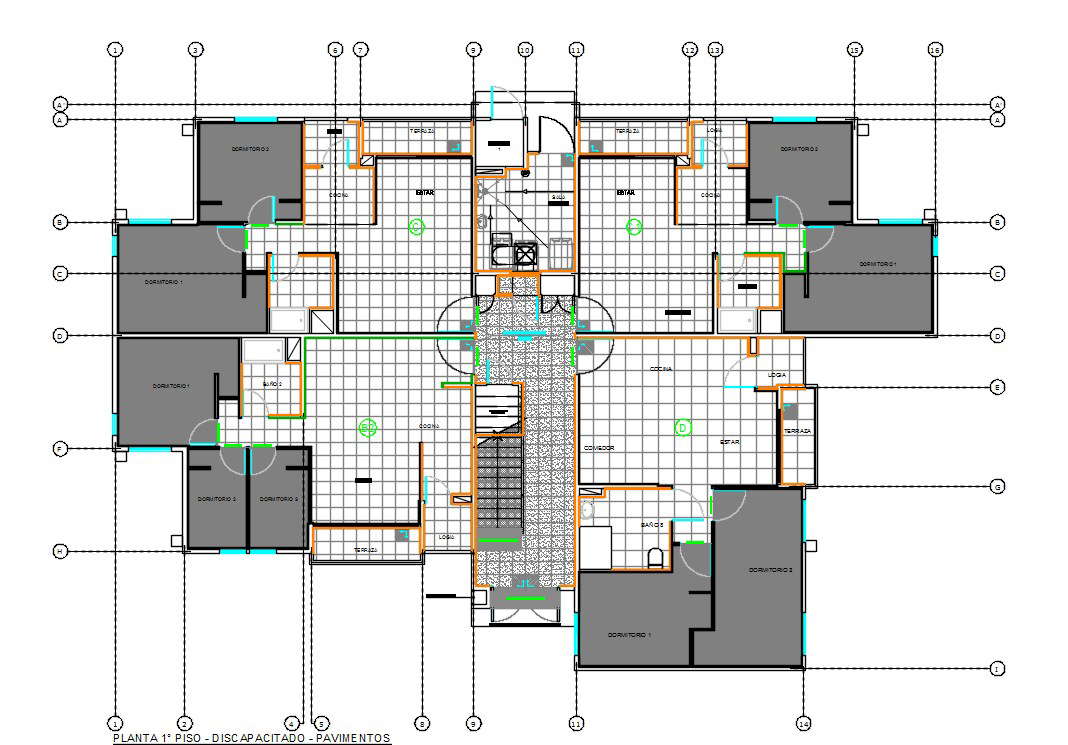 2 BHK And 3 BHK Apartment House Layout Plan AutoCAD File - Cadbull 2 BHK And 3 BHK Apartment House Layout Plan AutoCAD File - Cadbull