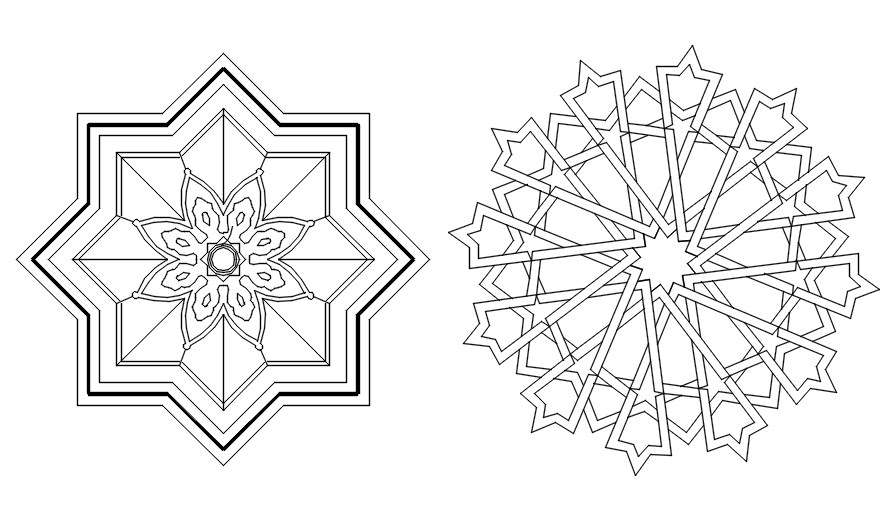 2d Pattern Blocks Autocad Drawing Dwg File Cad File Cadbull
