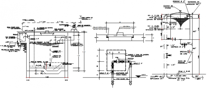 2 d cad drawing of pipeline construction Auto Cad software - Cadbull 2 d cad drawing of pipeline construction Auto Cad software - Cadbull