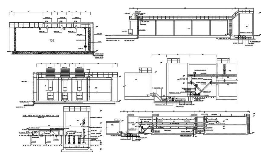 2d cad drawing of pipeline elevation plan autocad software - Cadbull 2d cad drawing of pipeline elevation plan autocad software - Cadbull