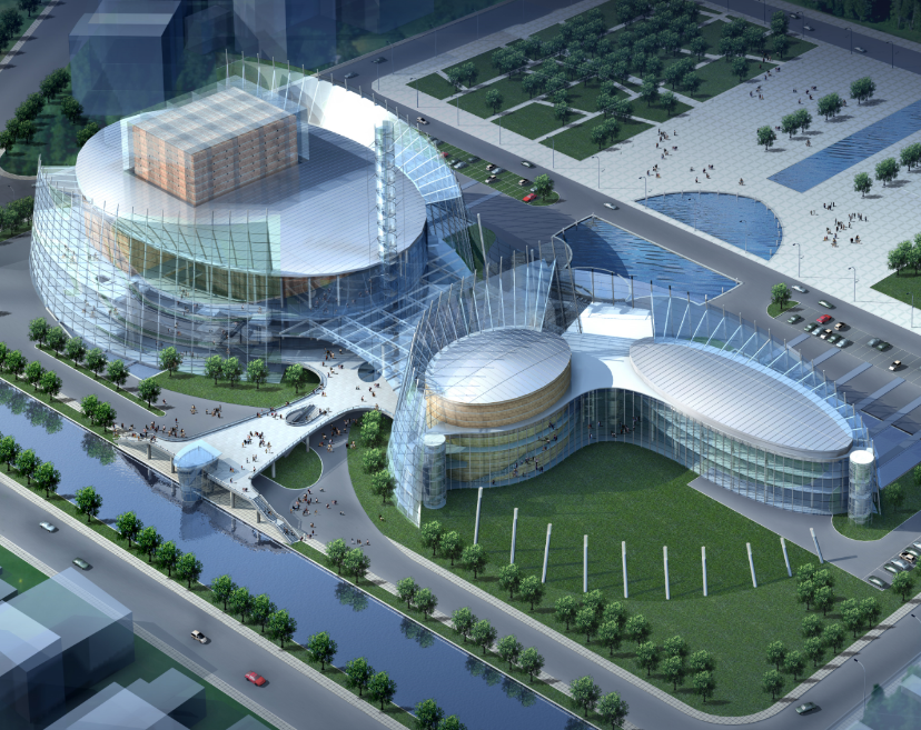 3 D commercial building autocad file - Cadbull 3 D commercial building autocad file - Cadbull