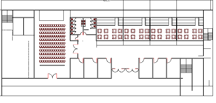 Administration office architecture layout plan details dwg file - Cadbull Administration office architecture layout plan details dwg file - Cadbull