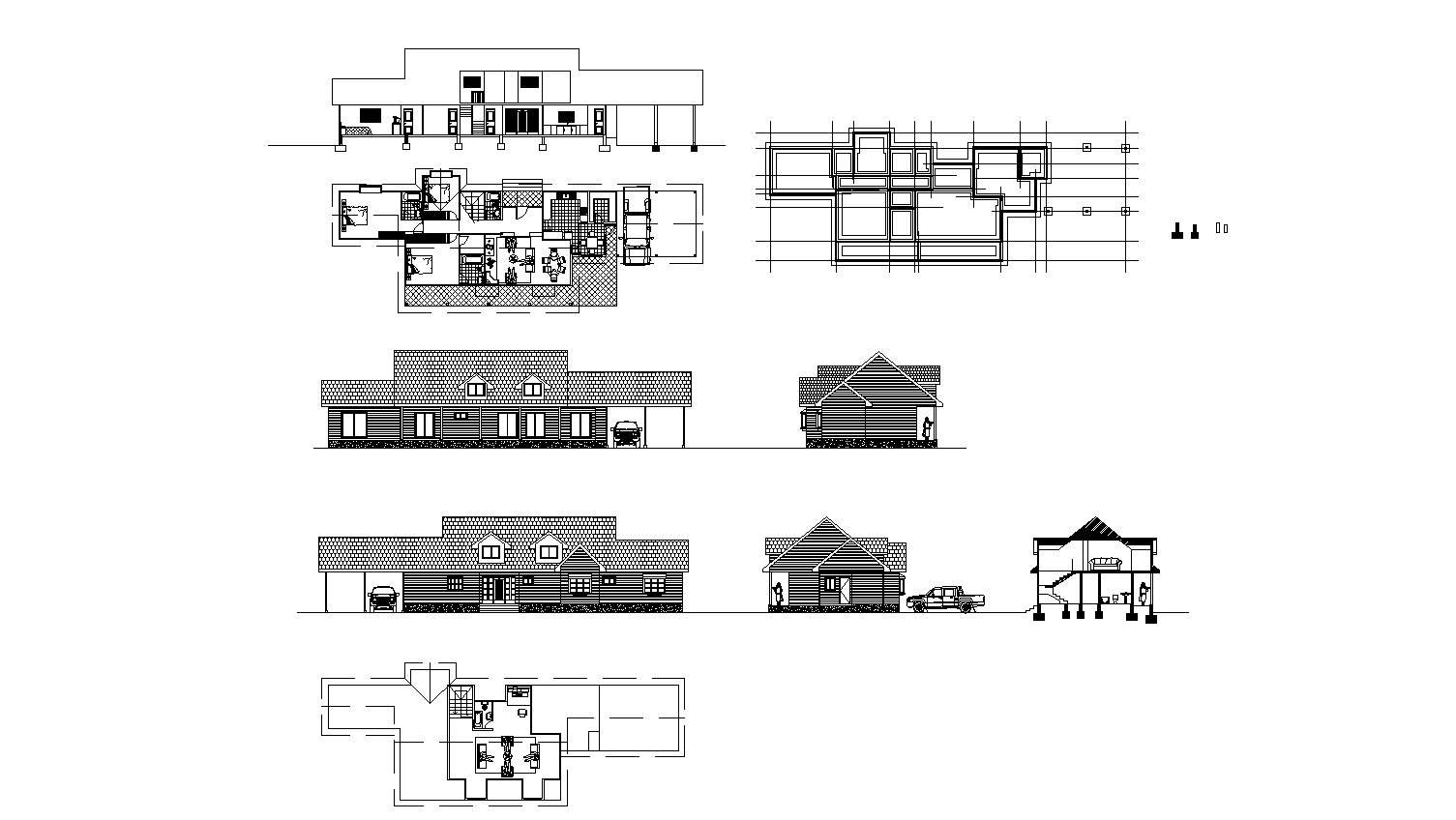 Autocad Housing Bungalow Drawings Cadbull Autocad Architecture - NBKomputer Autocad Housing Bungalow Drawings Cadbull Autocad Architecture - NBKomputer