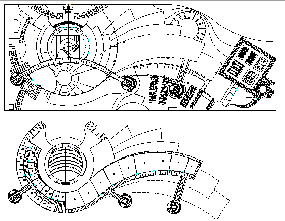 Architecture Design of College Section and Elevation dwg file - Cadbull Architecture Design of College Section and Elevation dwg file - Cadbull