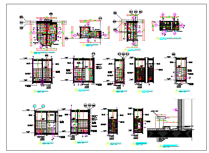 Architecture Design of Public Toilet dwg file - Cadbull Architecture Design of Public Toilet dwg file - Cadbull