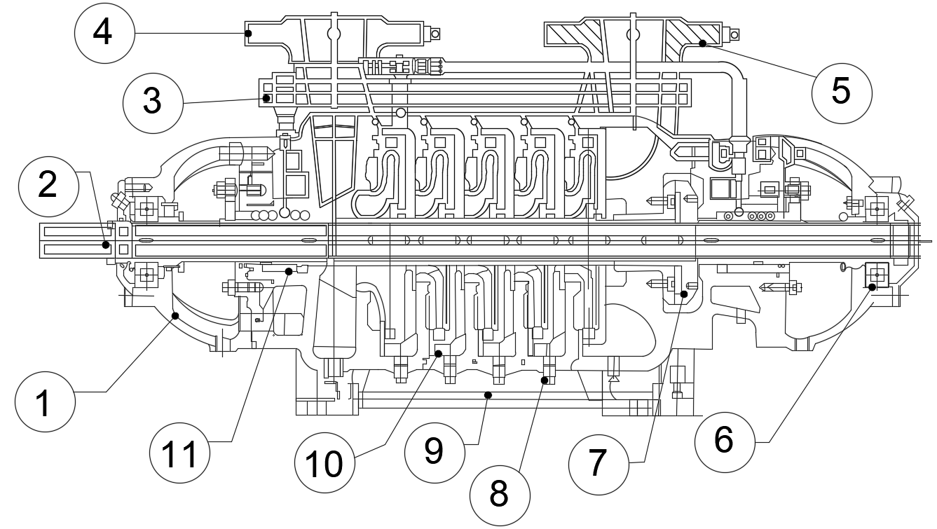 A Section View Of Public Water Line Connection Is Given In This Autocad Model Download Now