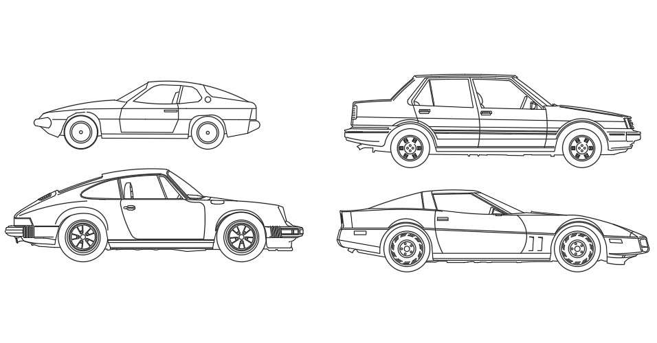 CAD drawing file contains various types of Car model blocks design ... CAD drawing file contains various types of Car model blocks design ...