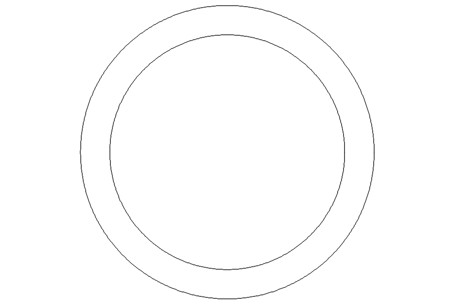 Circular Table Design In Autocad 2d Dwg File Cad File Cadbull