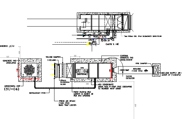 Constructive water tank details of residential housing building dwg ... Constructive water tank details of residential housing building dwg ...