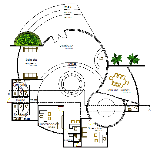 Corporate office architecture layout plan details dwg file - Cadbull Corporate office architecture layout plan details dwg file - Cadbull
