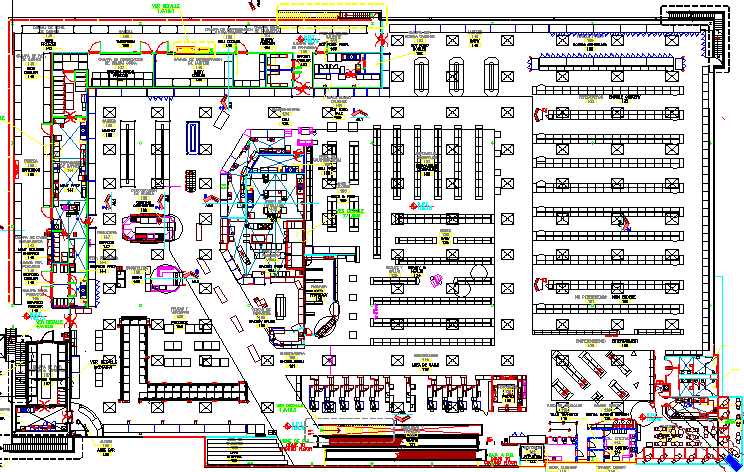 Corporate office building architecture layout plan dwg file - Cadbull Corporate office building architecture layout plan dwg file - Cadbull