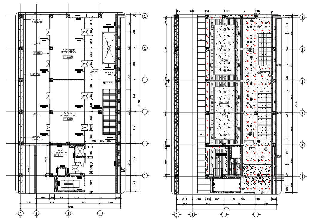 DWG drawing file shows the details of second floor plan and section of ... DWG drawing file shows the details of second floor plan and section of ...