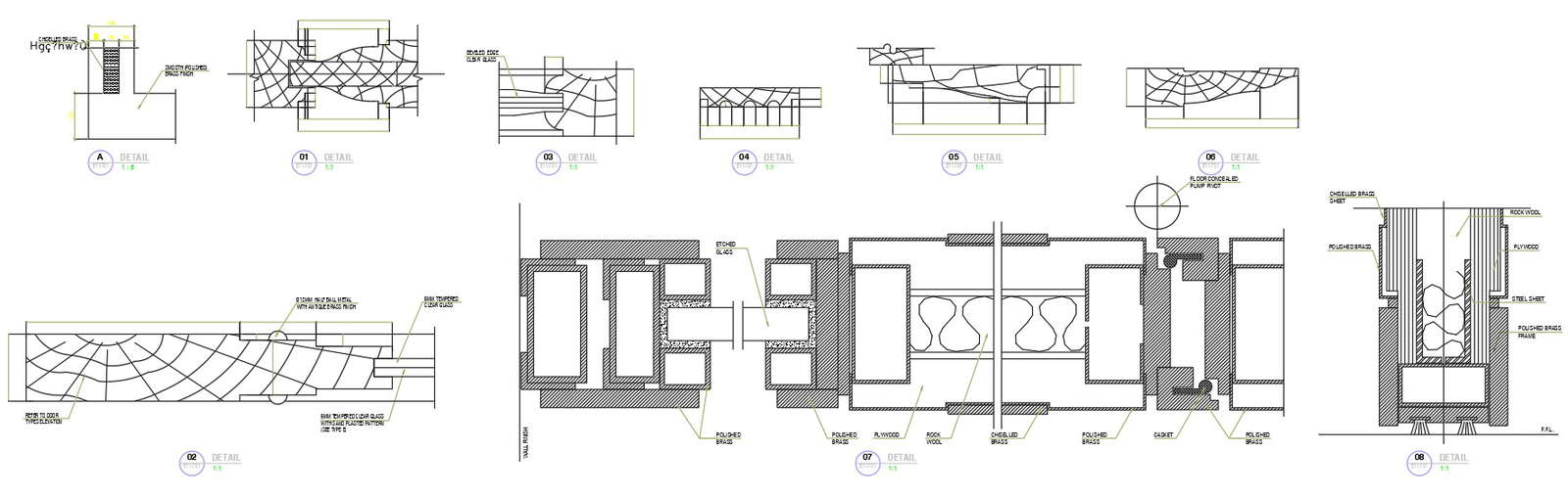 Detailed Structure Drawing In Autocad 2d Dwg File Cad File Cadbu