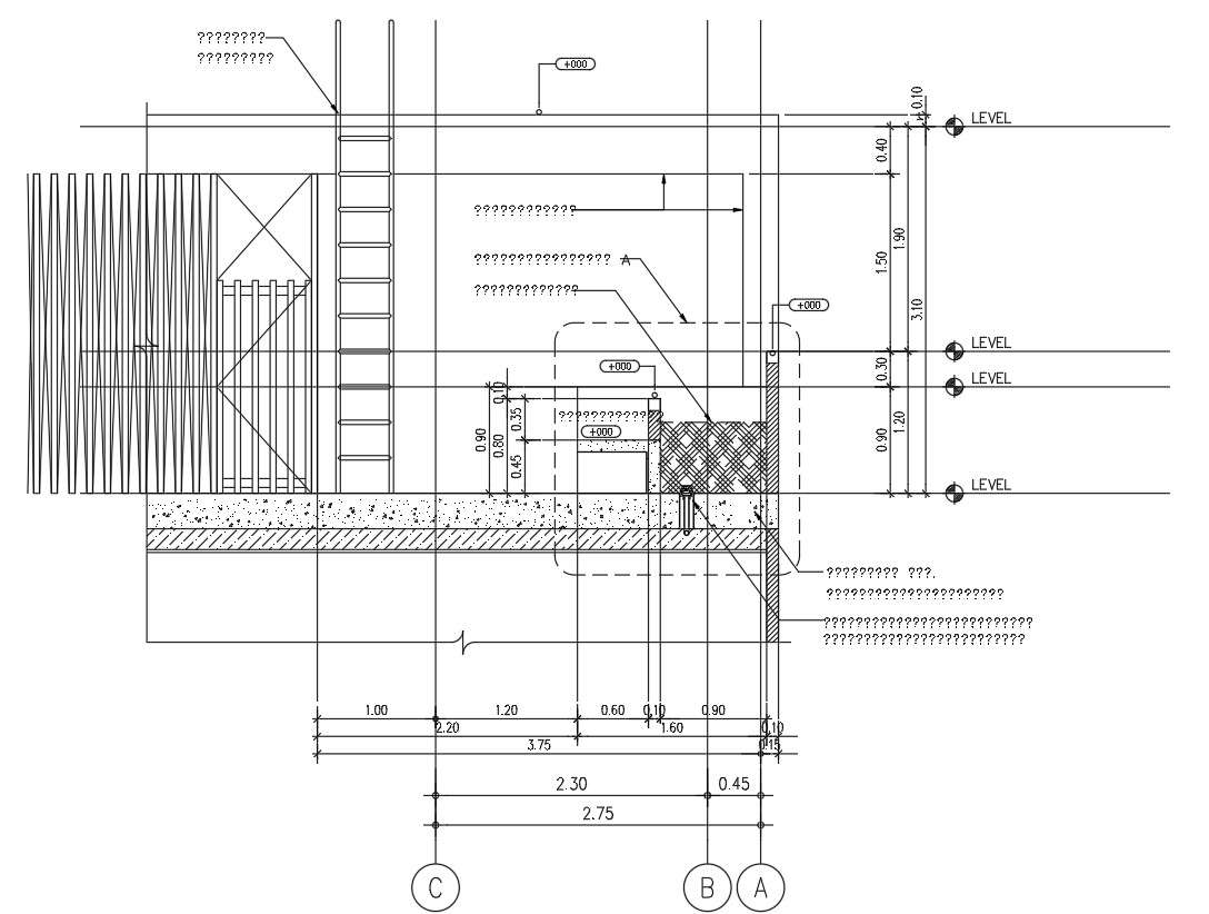 Details Of Concrete Slab Floors In Autocad Dwg File Cadbull