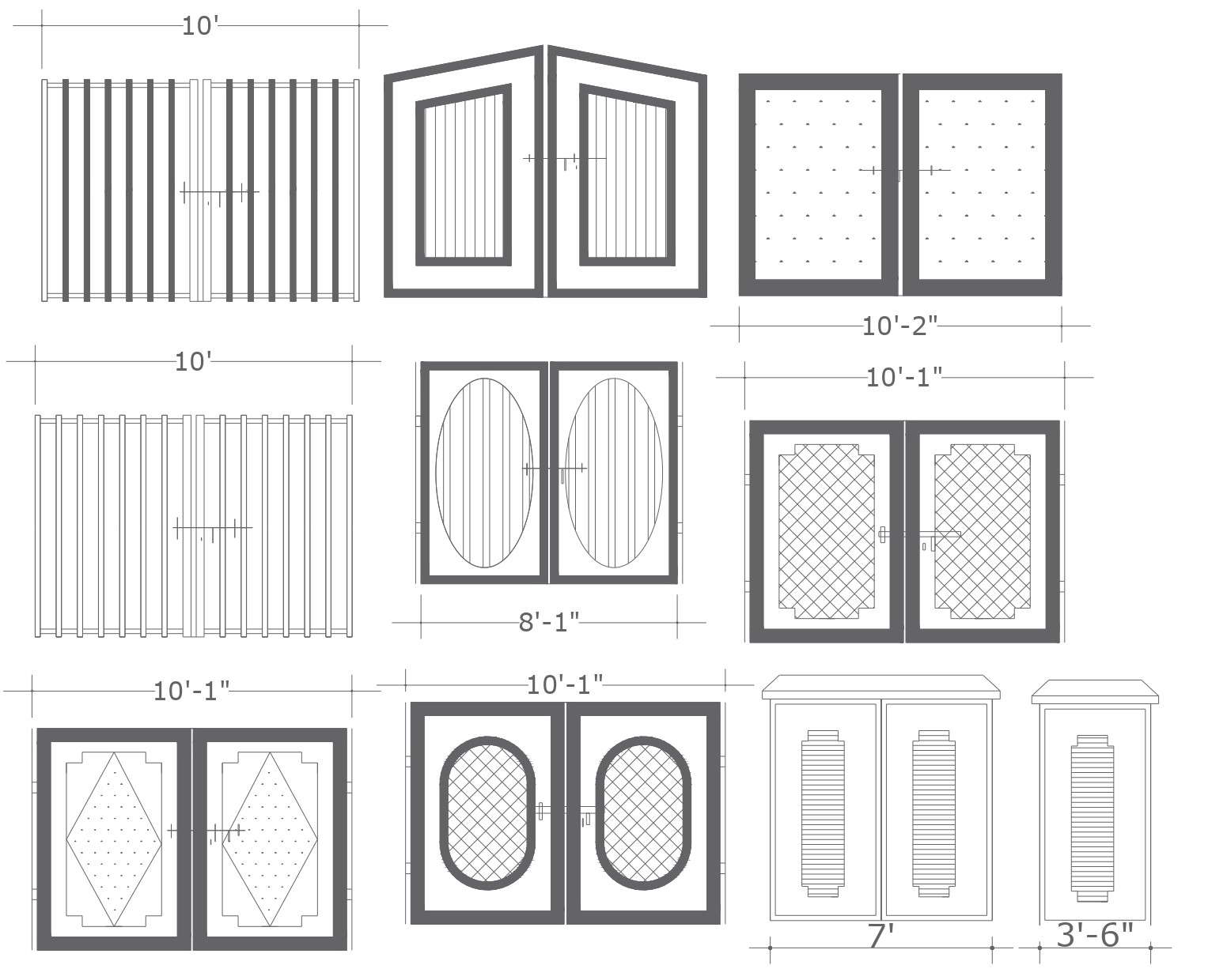 Different Types Door Detailed Drawings in AutoCAD File - Cadbull Different Types Door Detailed Drawings in AutoCAD File - Cadbull