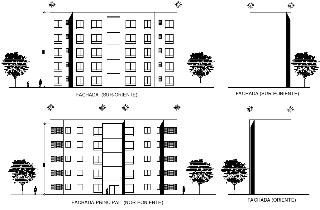 Elevation department building plan detail dwg file - Cadbull Elevation department building plan detail dwg file - Cadbull