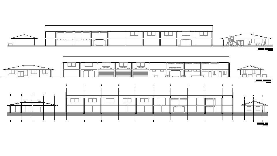 Elevation food market plan detail dwg file - Cadbull Elevation food market plan detail dwg file - Cadbull