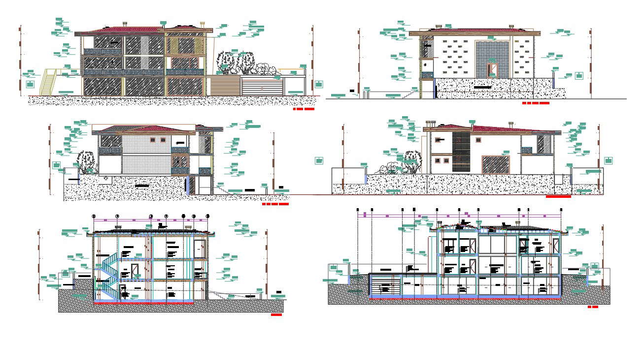 Autocad Housing Bungalow Drawings Cadbull Autocad Architecture – Baysection Autocad Housing Bungalow Drawings Cadbull Autocad Architecture – Baysection