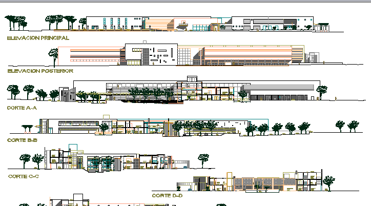 Multi-Flooring City Hospital Architecture Project dwg file - Cadbull Multi-Flooring City Hospital Architecture Project dwg file - Cadbull