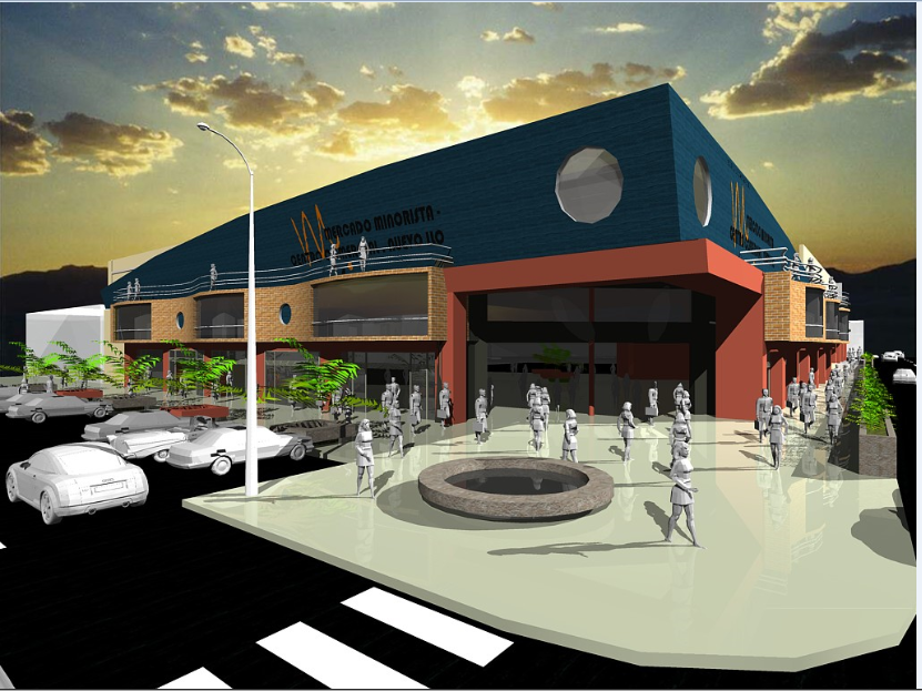 Multi-level shopping mall 3d design details dwg file - Cadbull Multi-level shopping mall 3d design details dwg file - Cadbull