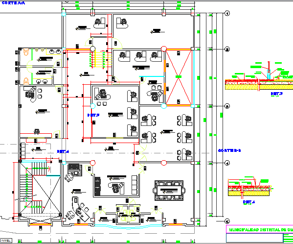 Municipality office architecture layout plan details dwg file - Cadbull Municipality office architecture layout plan details dwg file - Cadbull