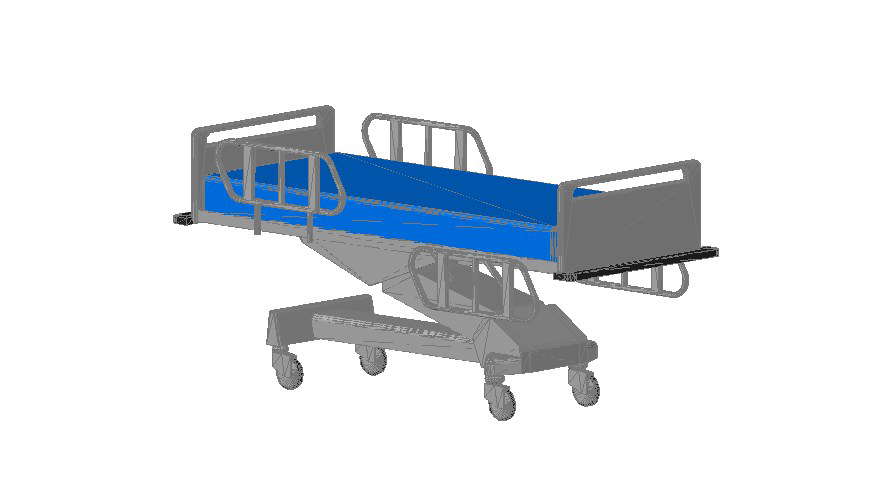 Massage Bed Cad Block