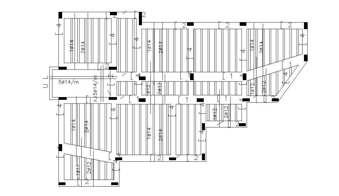 RCC Column And Slab Bar Construction Drawing - Cadbull RCC Column And Slab Bar Construction Drawing - Cadbull