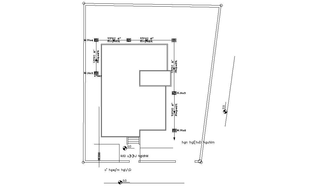 Residence Plot Area Design Layout Plan - Cadbull Residence Plot Area Design Layout Plan - Cadbull