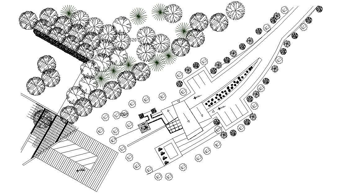 Residential House Area Design Plan AutoCAD Drawing - Cadbull Residential House Area Design Plan AutoCAD Drawing - Cadbull