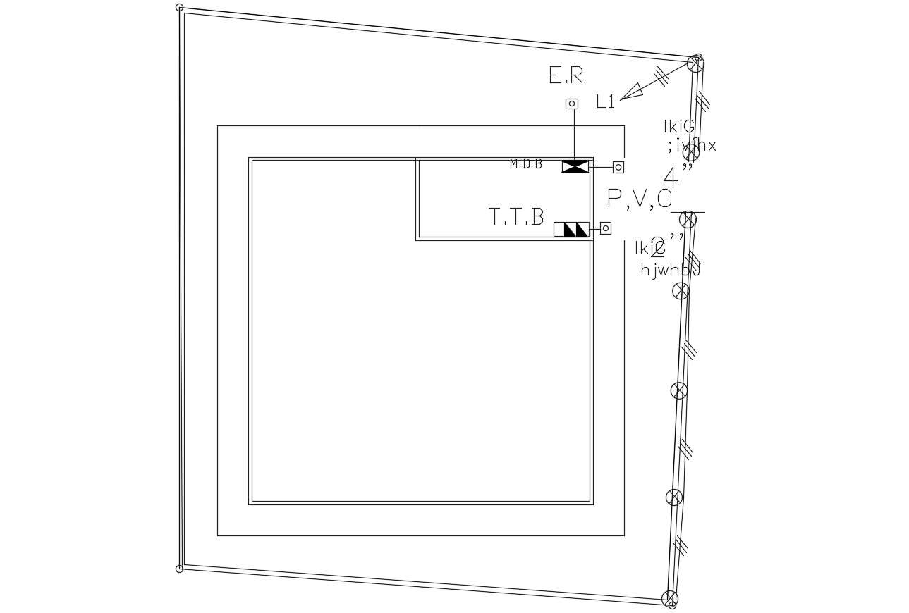 Residential House Terrace Floor Plan AutoCAD File - Cadbull Residential House Terrace Floor Plan AutoCAD File - Cadbull