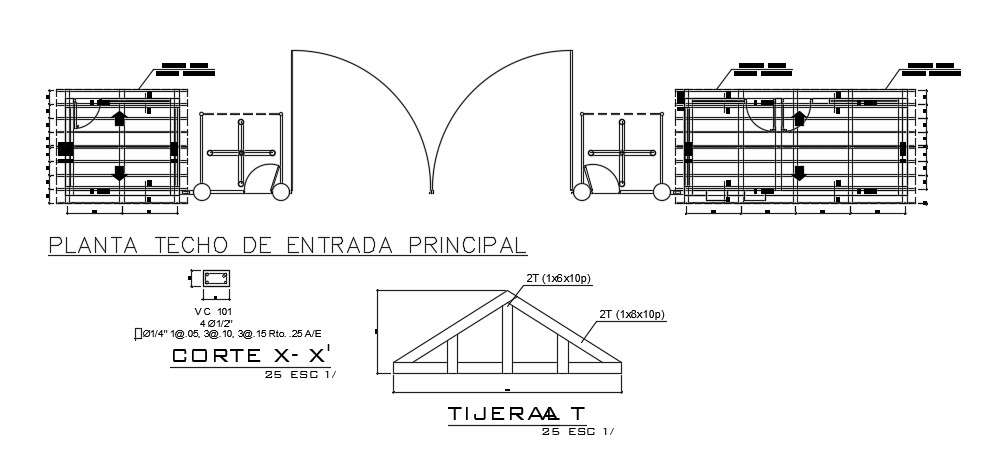 Roof And Column Section View Has Been Given For The 160x86m Basketball