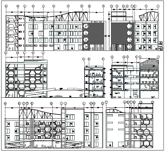 School building plan elevation section detail view dwg file - Cadbull School building plan elevation section detail view dwg file - Cadbull