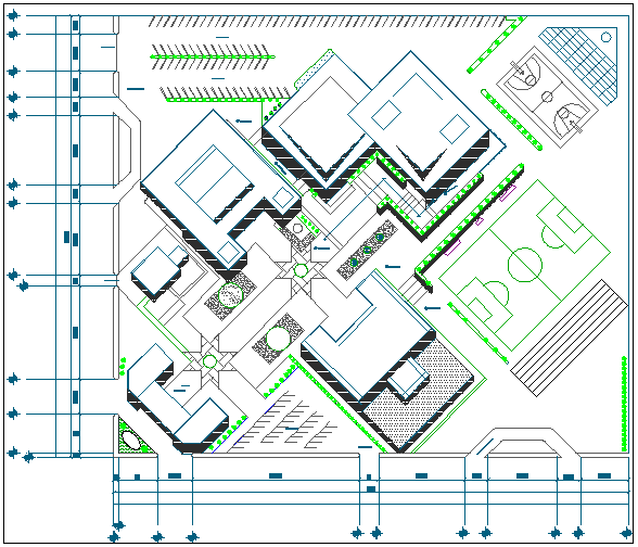 School building plan elevation section detail view dwg file - Cadbull School building plan elevation section detail view dwg file - Cadbull
