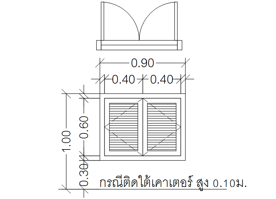 Shutter Window Design With Detail Autocad Drawing Dwg File Cad File