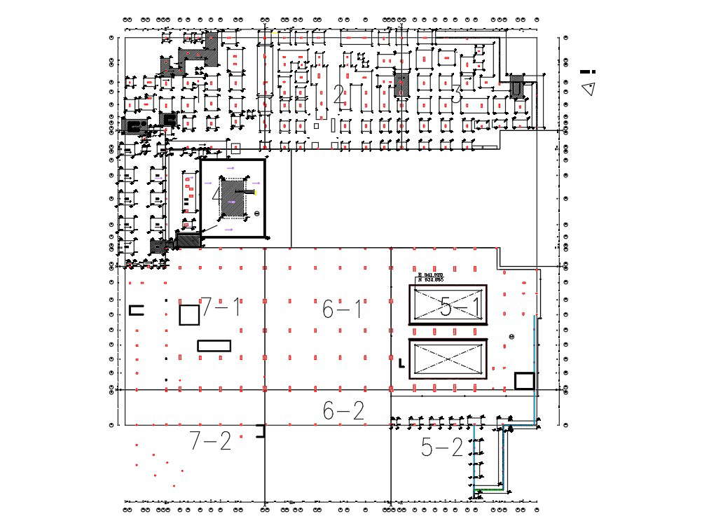 The AutoCad 2D drawing file having the Footing Plain Concrete Plan ... The AutoCad 2D drawing file having the Footing Plain Concrete Plan ...