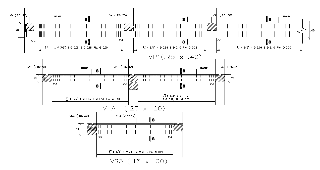 Typical Beam Longitudinal Section Design Drawing Cadb - vrogue.co Typical Beam Longitudinal Section Design Drawing Cadb - vrogue.co
