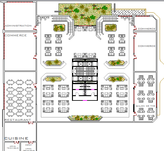 Tour-ecologic center architecture layout plan details dwg file - Cadbull Tour-ecologic center architecture layout plan details dwg file - Cadbull