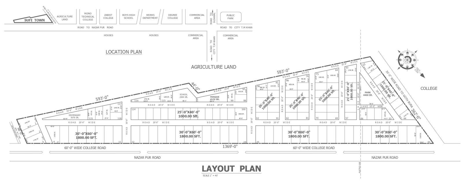 Town design just beside collage with exact location plan of site ... Town design just beside collage with exact location plan of site ...