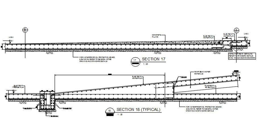 Typical slab section details are given in this 2d AutoCAD Drawing File ... Typical slab section details are given in this 2d AutoCAD Drawing File ...