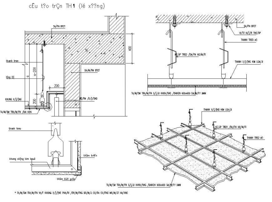 A Isometric slab section detail dwg file - Cadbull A Isometric slab section detail dwg file - Cadbull