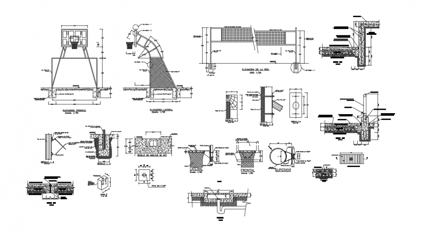 CAD drawings details of sports basketball automation blocks dwg file ... CAD drawings details of sports basketball automation blocks dwg file ...