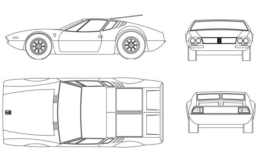 CAd drawings details of top elevation of wide light cars - Cadbull CAd drawings details of top elevation of wide light cars - Cadbull