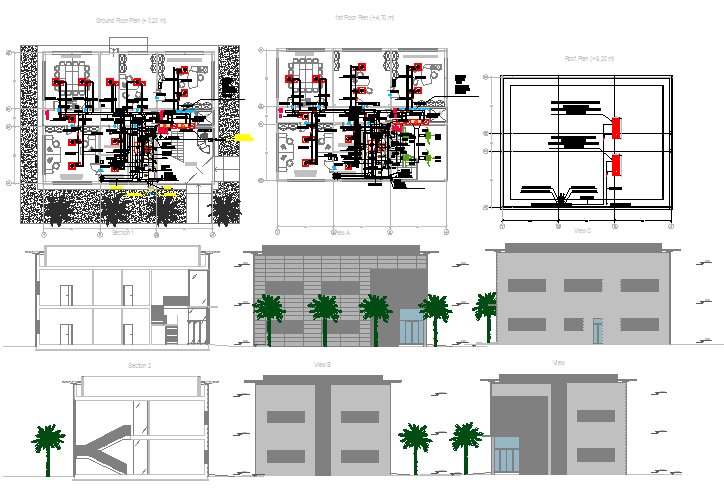coffee-administration Building dwg file - Cadbull coffee-administration Building dwg file - Cadbull