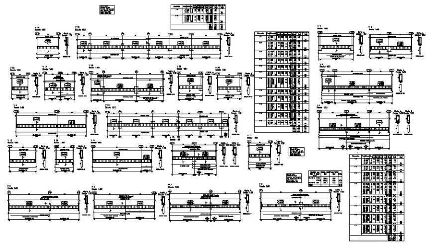 Column and beam section plan detail dwg file - Cadbull Column and beam section plan detail dwg file - Cadbull