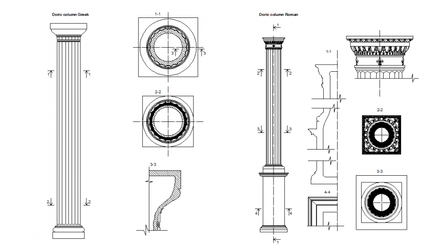 Column Block Detail in Elevation DWG file - Cadbull Column Block Detail in Elevation DWG file - Cadbull